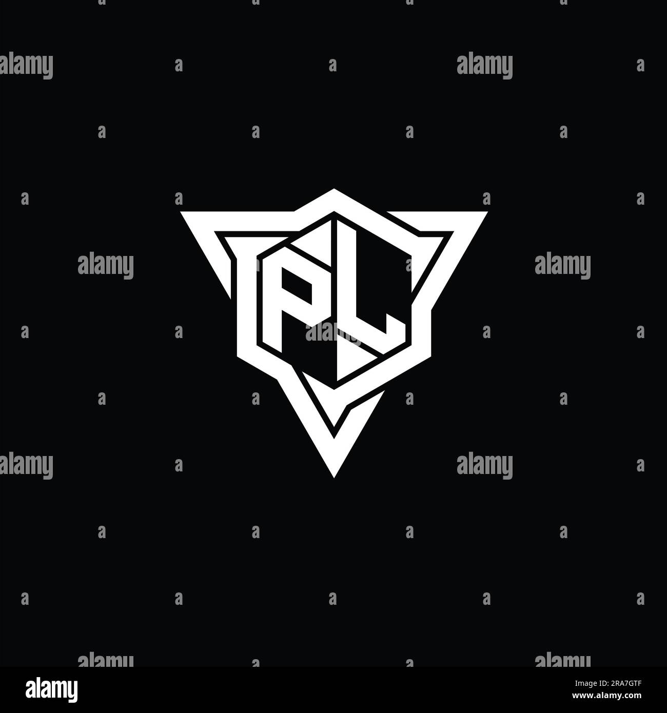 Pl gaming logo hi-res stock photography and images - Alamy