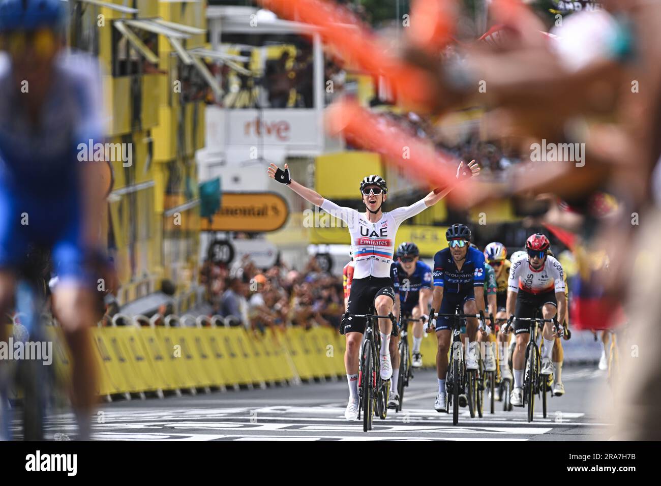 Tadej pogacar 2023 hi-res stock photography and images - Alamy