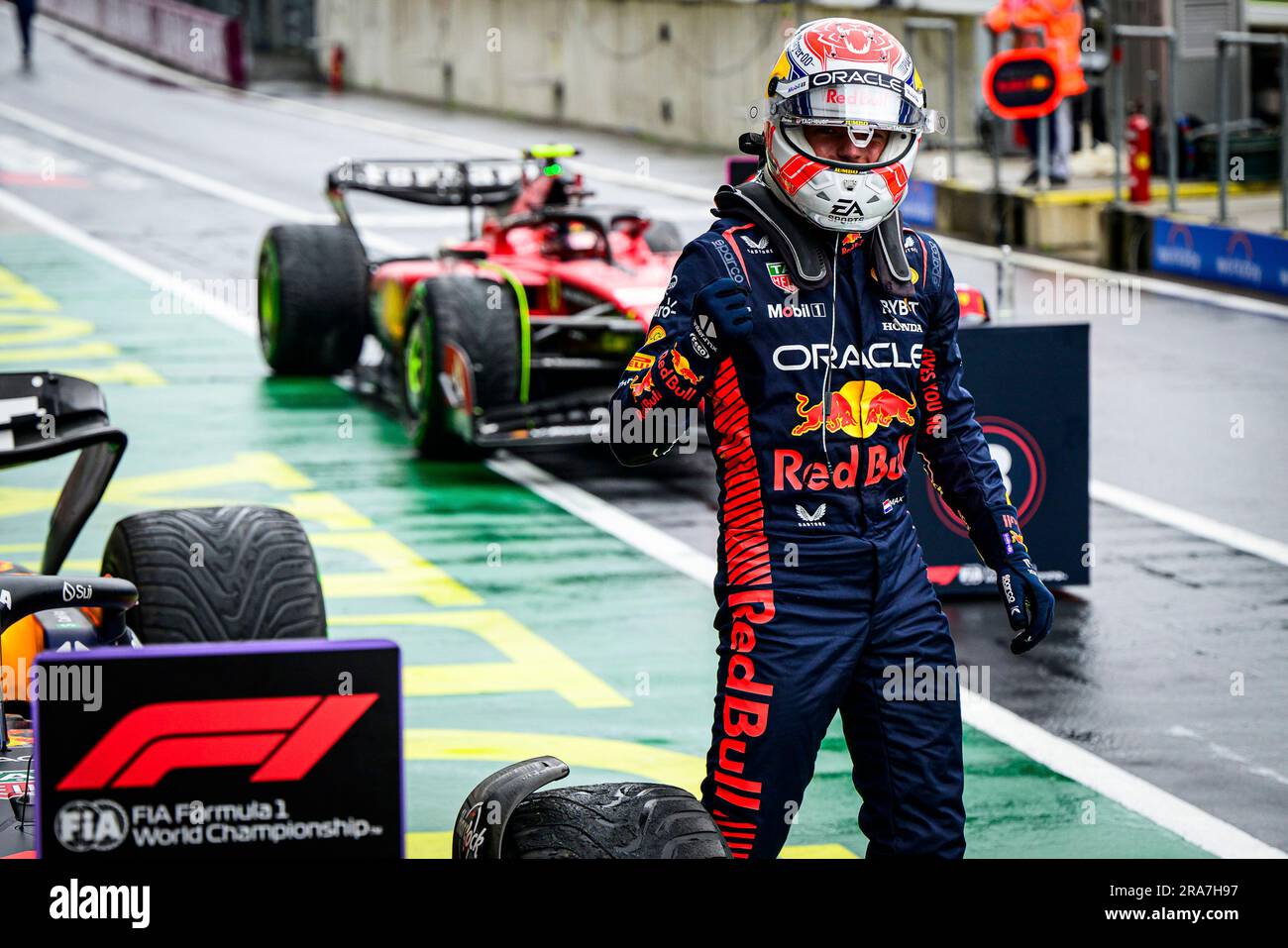 Oracle red bull racing dutch driver hi-res stock photography and images ...