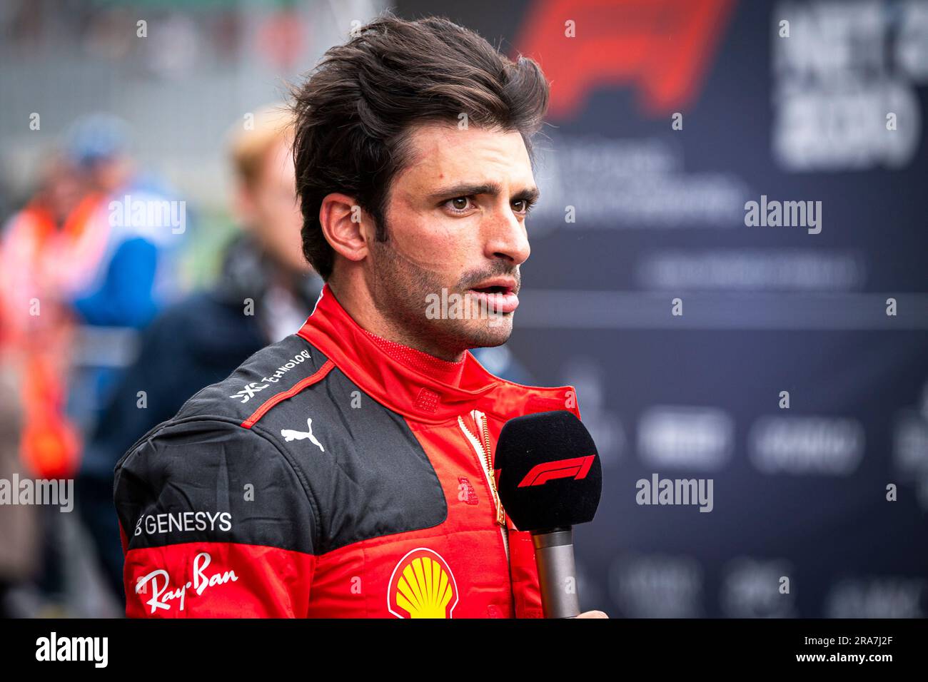 Spielberg, Austria. 01st July, 2023. Scuderia Ferrari's Spanish driver ...