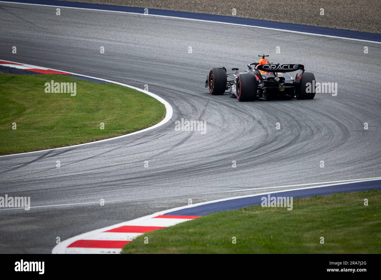 Spielberg, Austria. 01st July, 2023. Oracle Red Bull Racing's Dutch driver Max Verstappen ...