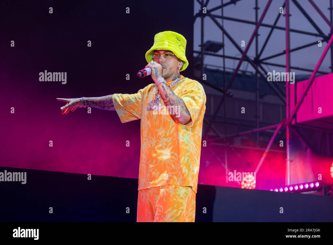 Sfera ebbasta music concert hi-res stock photography and images - Alamy