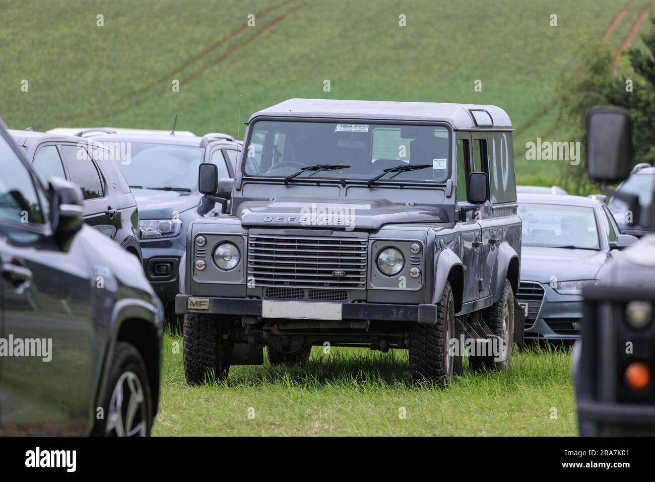 Land Rover Defender Stock Photo - Alamy