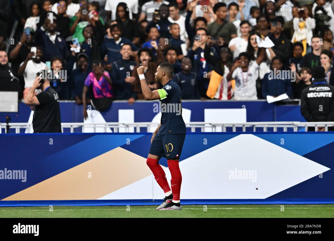 PARIS, FRANCE - JUNE 19: Kylian Mbappe of France during the UEFA EURO ...