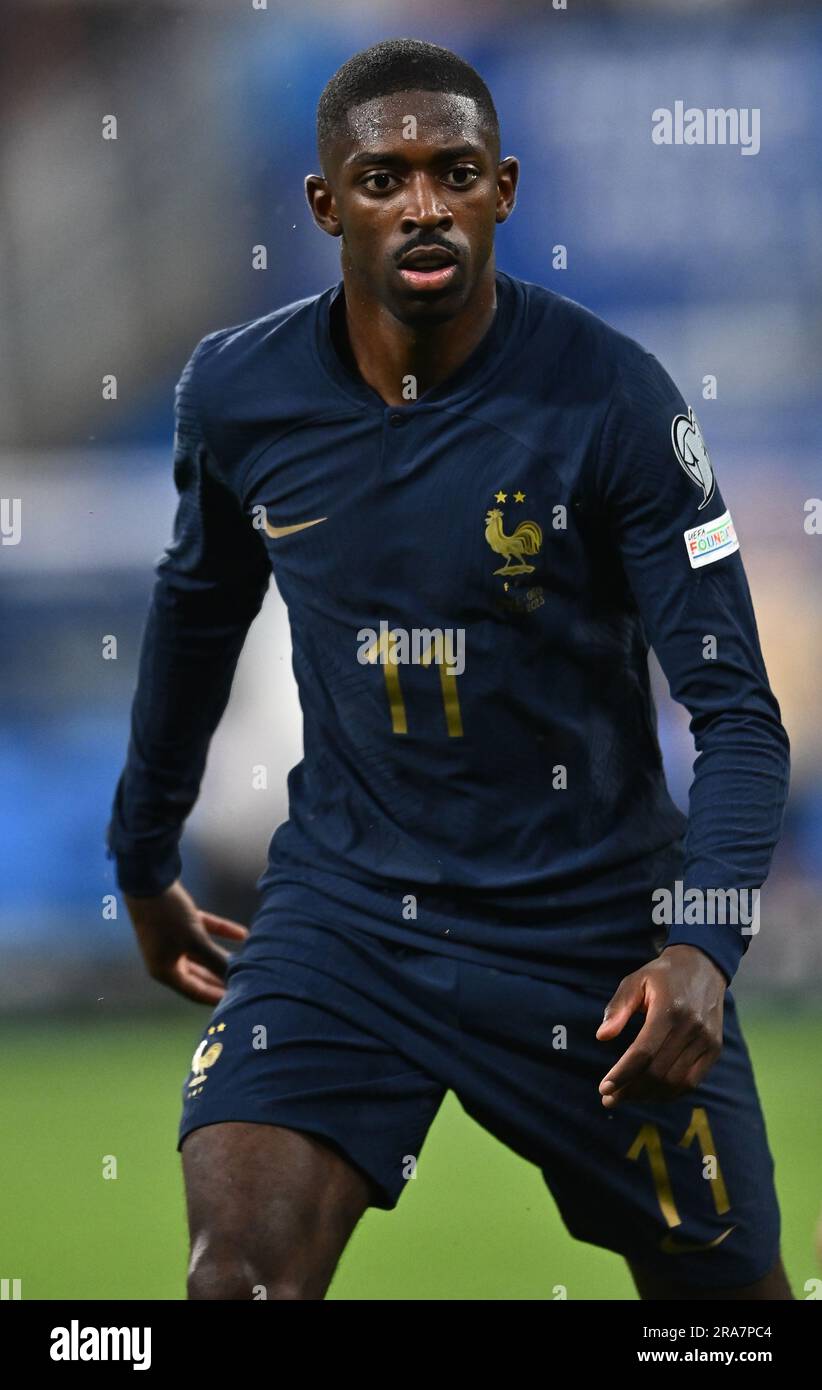 PARIS, FRANCE - JUNE 19: Ousmane Dembele of France during the UEFA EURO ...