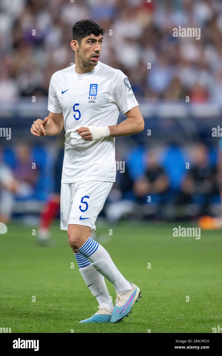 PARIS, FRANCE - JUNE 19: Panos Retsos of Greece during the UEFA EURO ...