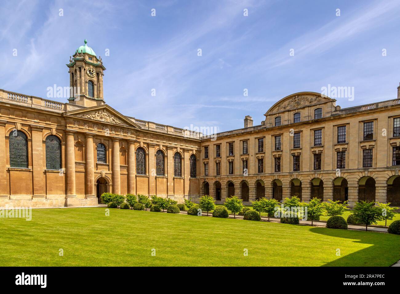 University Of Oxford - The Queen's College Stock Photo - Alamy