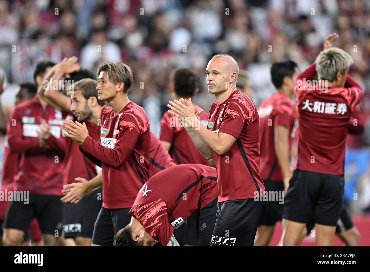 Hyogo, Japan. Credit: MATSUO. 1st July, 2023. Andres Iniesta (Vissel ...
