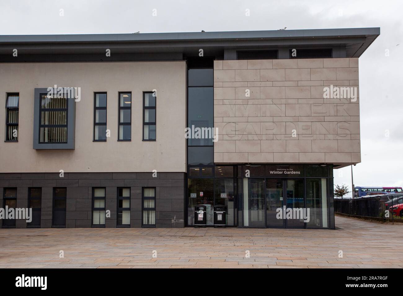 The Winter Gardens, Weston College, in Weston Super Mare, North ...