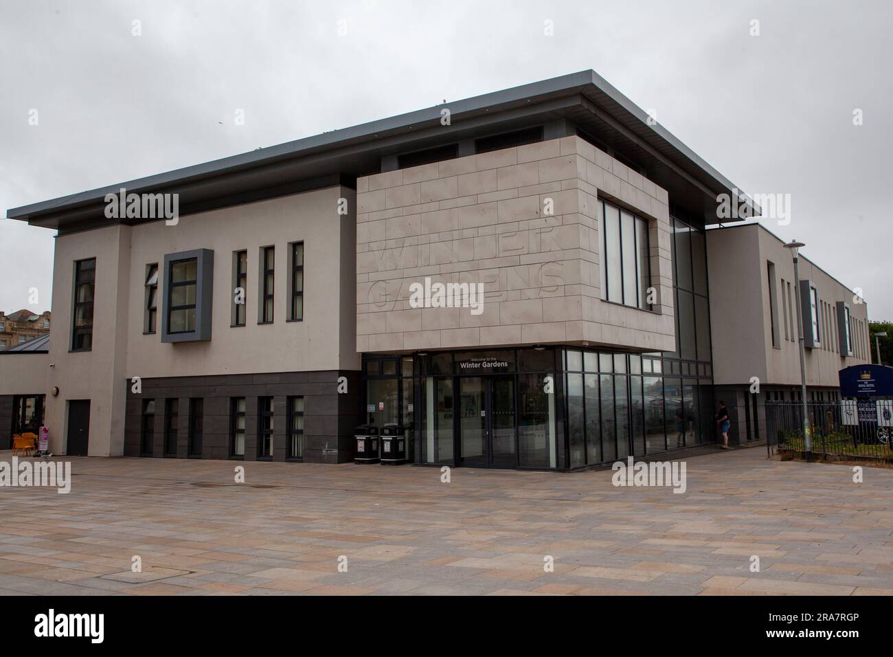 The Winter Gardens, Weston College, in Weston Super Mare, North ...