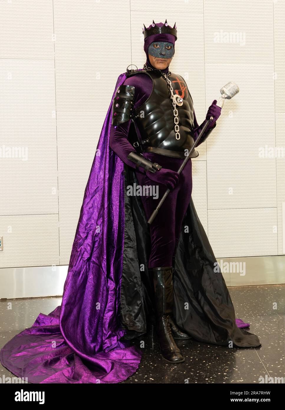 Miami Beach, Miami, Florida - July 1, 2023: Florida Supercon, colorful ...