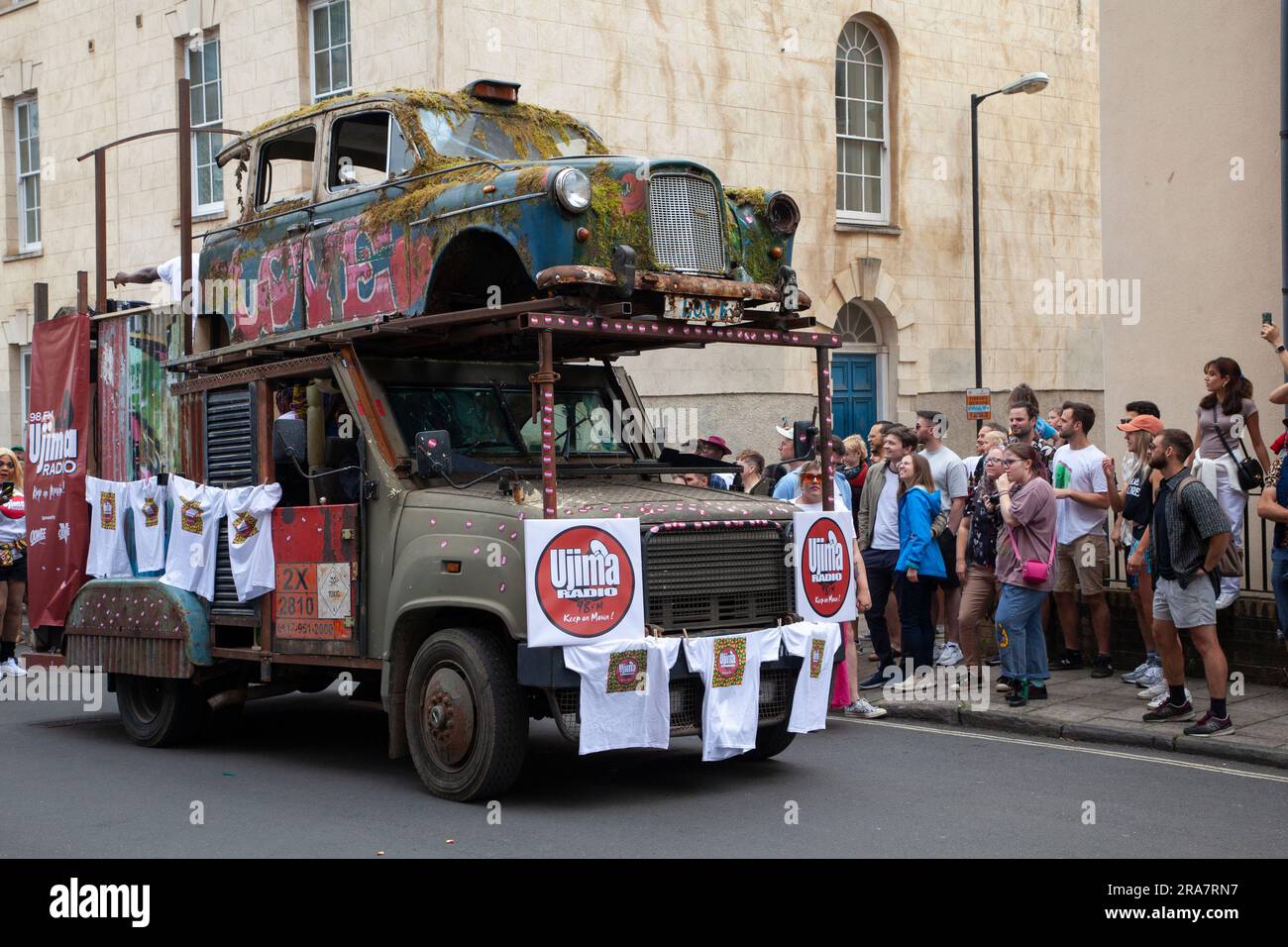Revellers take part in the St Paul's Carnival parade, 2023 Stock Photo ...