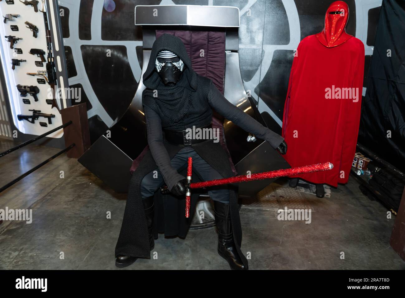 Miami Beach, Miami, Florida - July 1, 2023: Florida Supercon, colorful ...