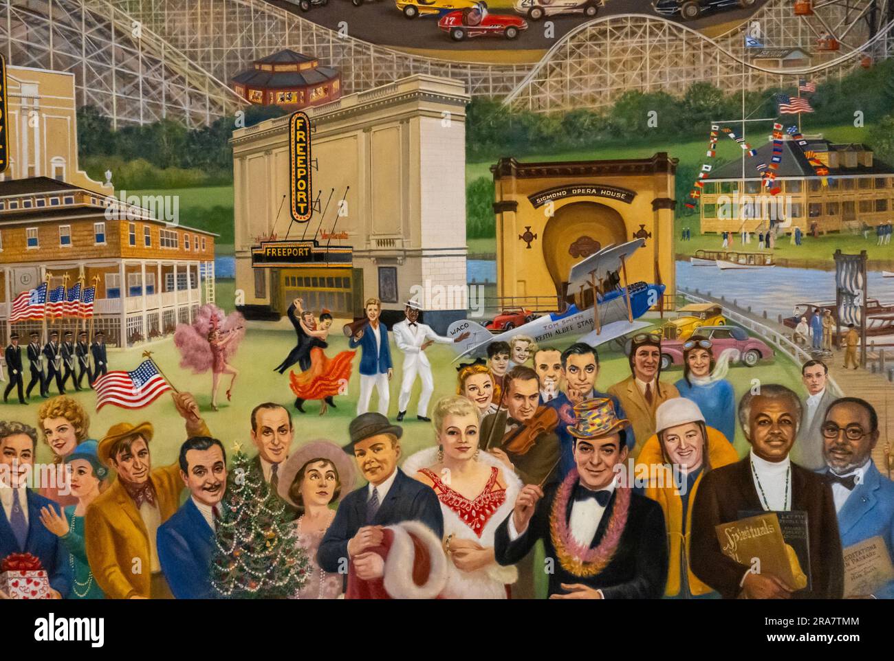 Freeport recreation center in Freeport Long Island New York Stock Photo ...