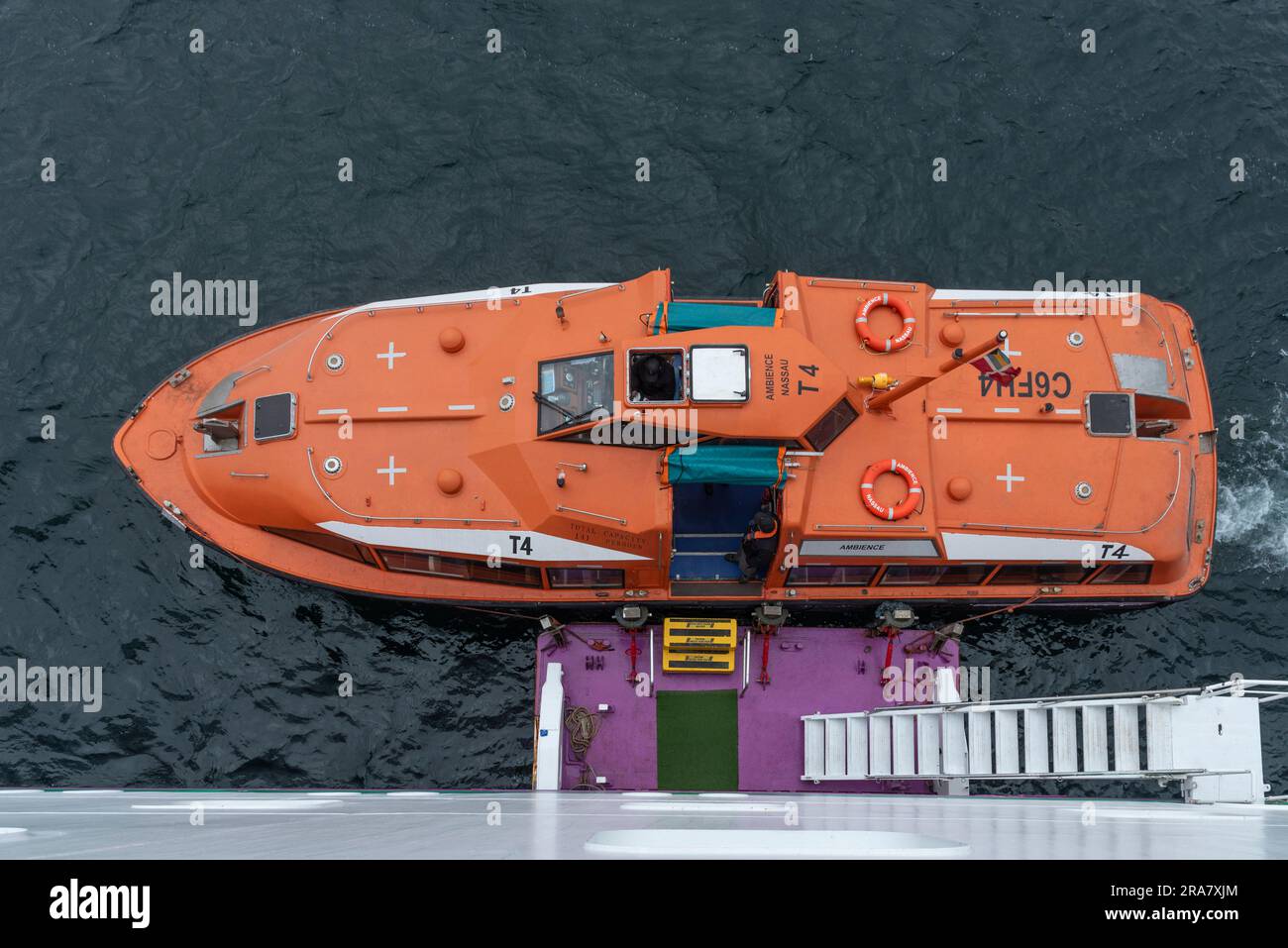 Portree, Isle of Skye, Scotland, UK. 5 June 2023. Overview of a cruise ...