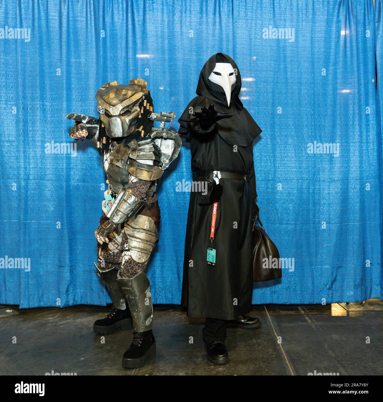 Miami Beach, Miami, Florida - July 1, 2023: Florida Supercon, colorful ...