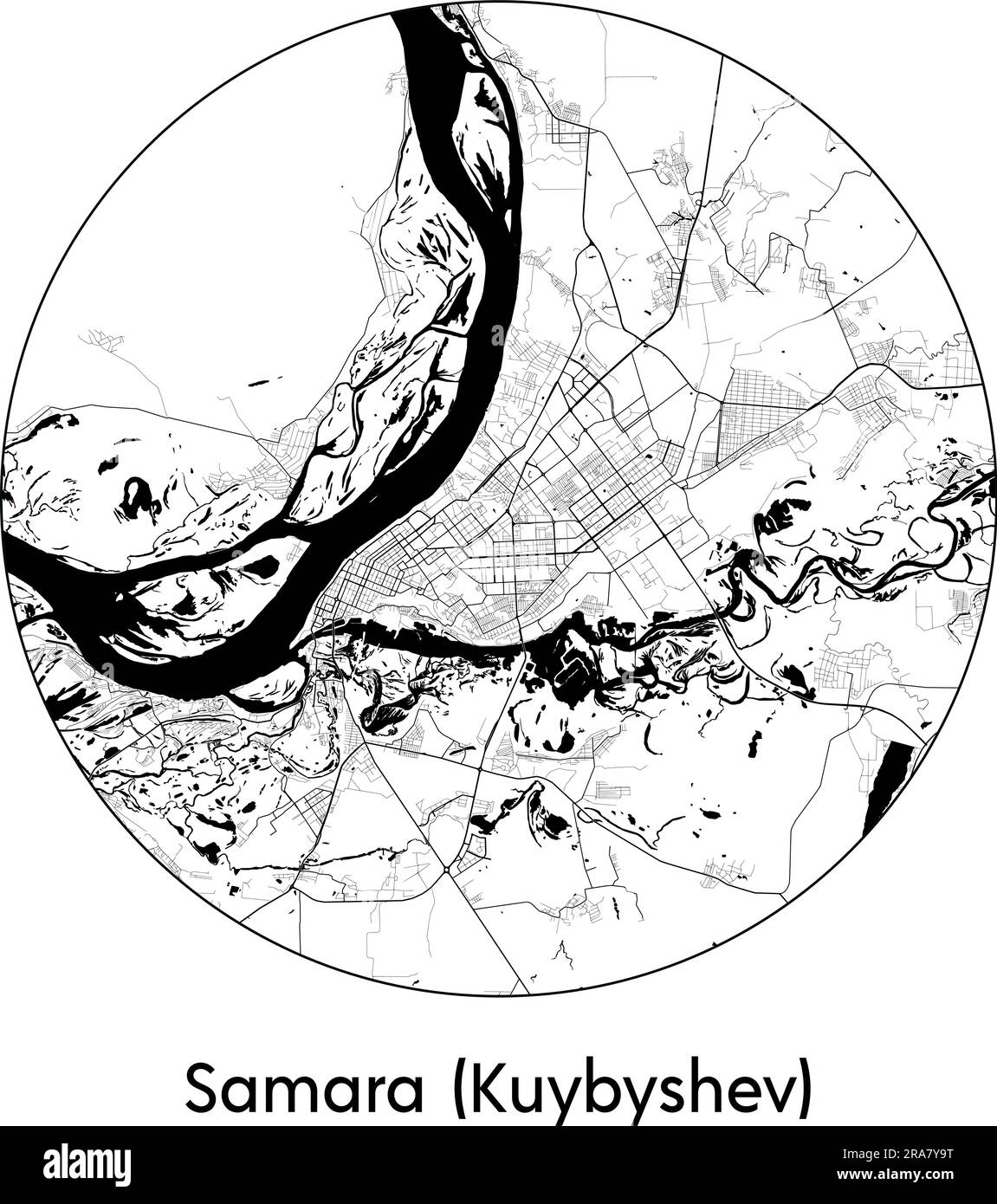 Samara kuybyshev city Stock Vector Images - Alamy