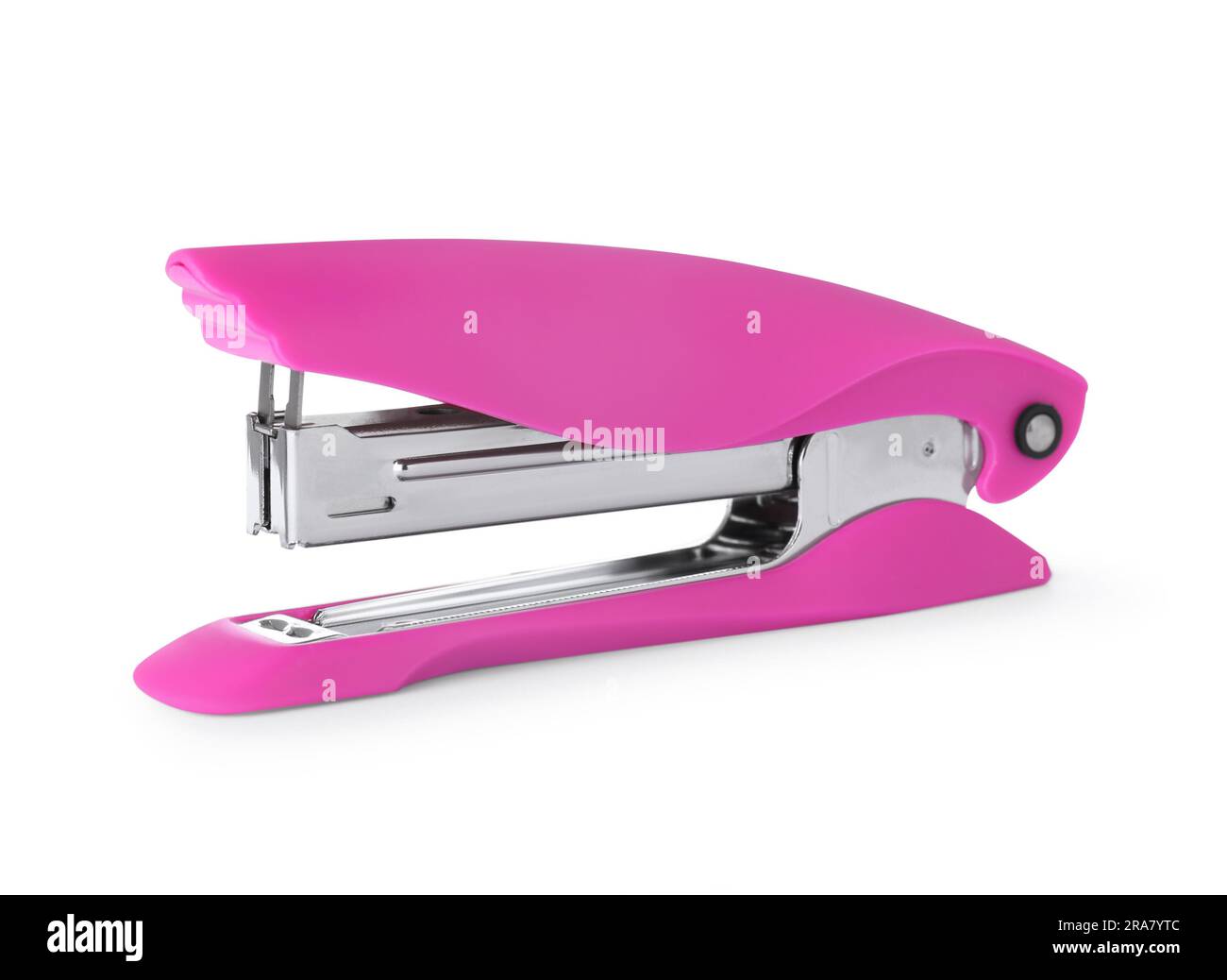 Pink stapler tool office hi-res stock photography and images - Alamy