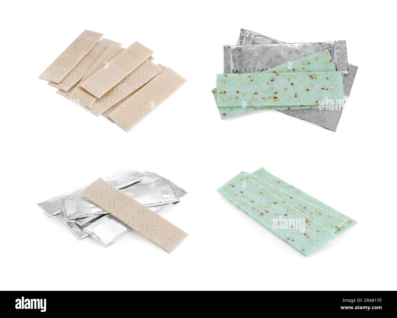 Peel Apart Foil Gum Wrappers