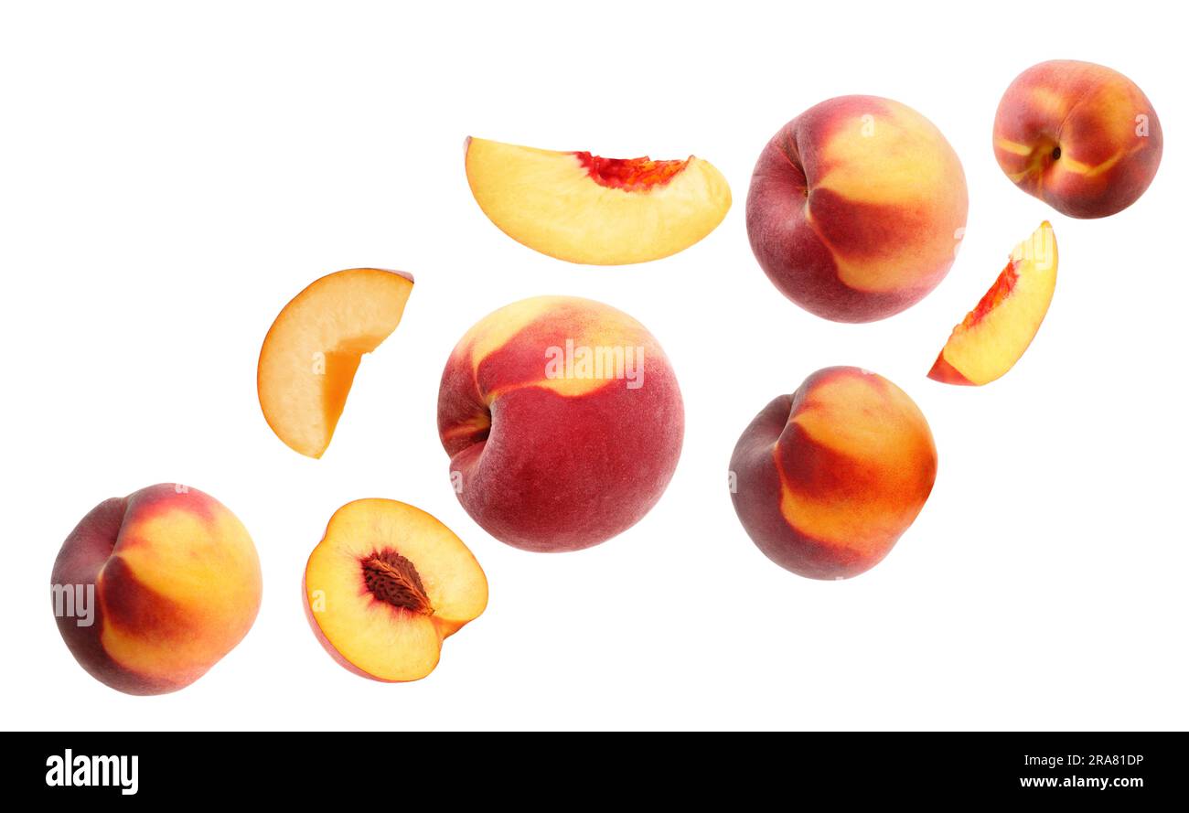 Falling peaches hi-res stock photography and images - Alamy
