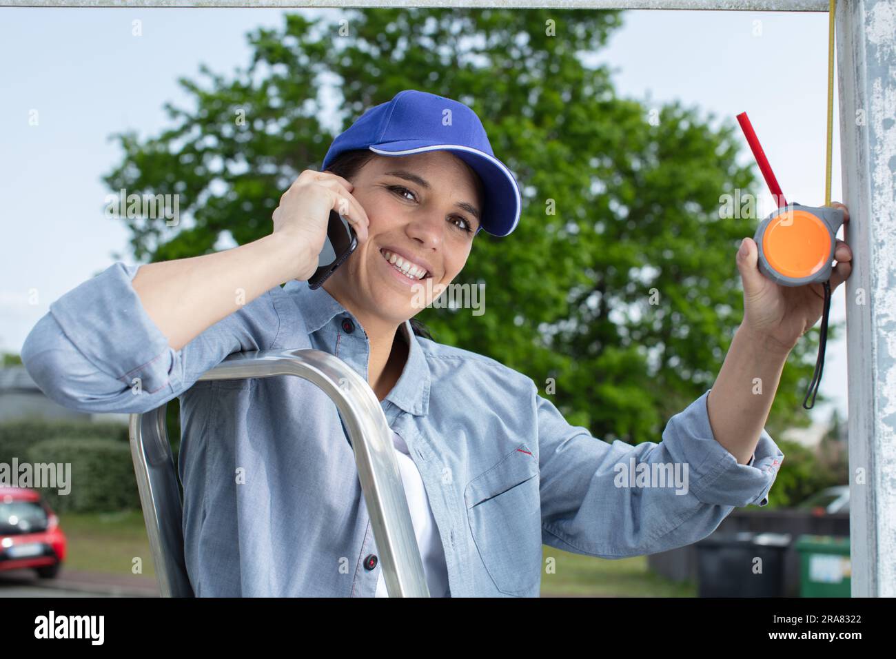 Rotary ladder hi-res stock photography and images - Alamy