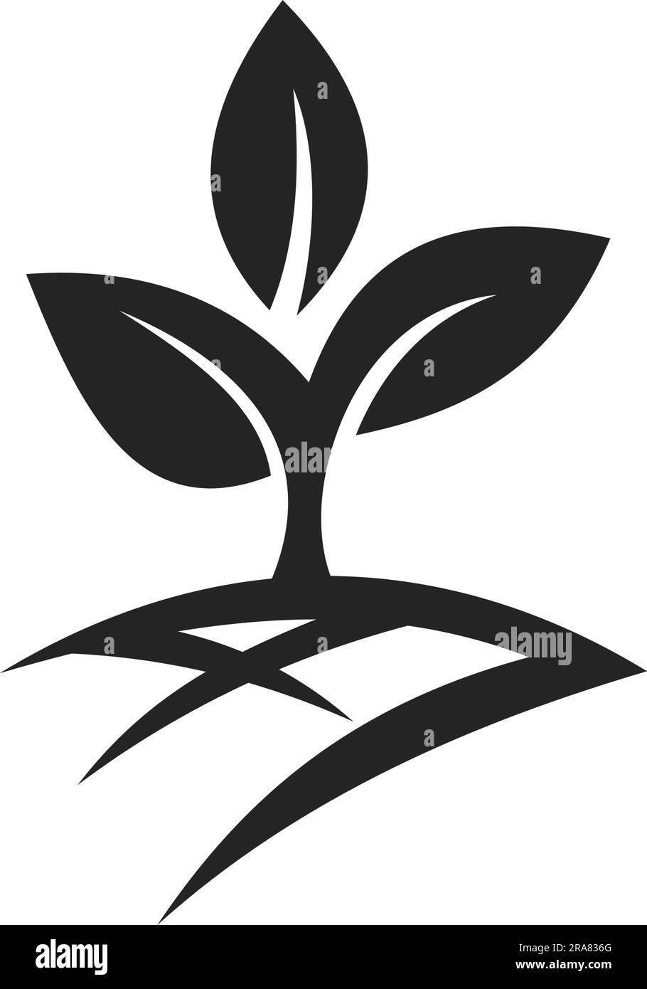 farm logo template. Icon Illustration Brand Identity. Isolated and flat ...