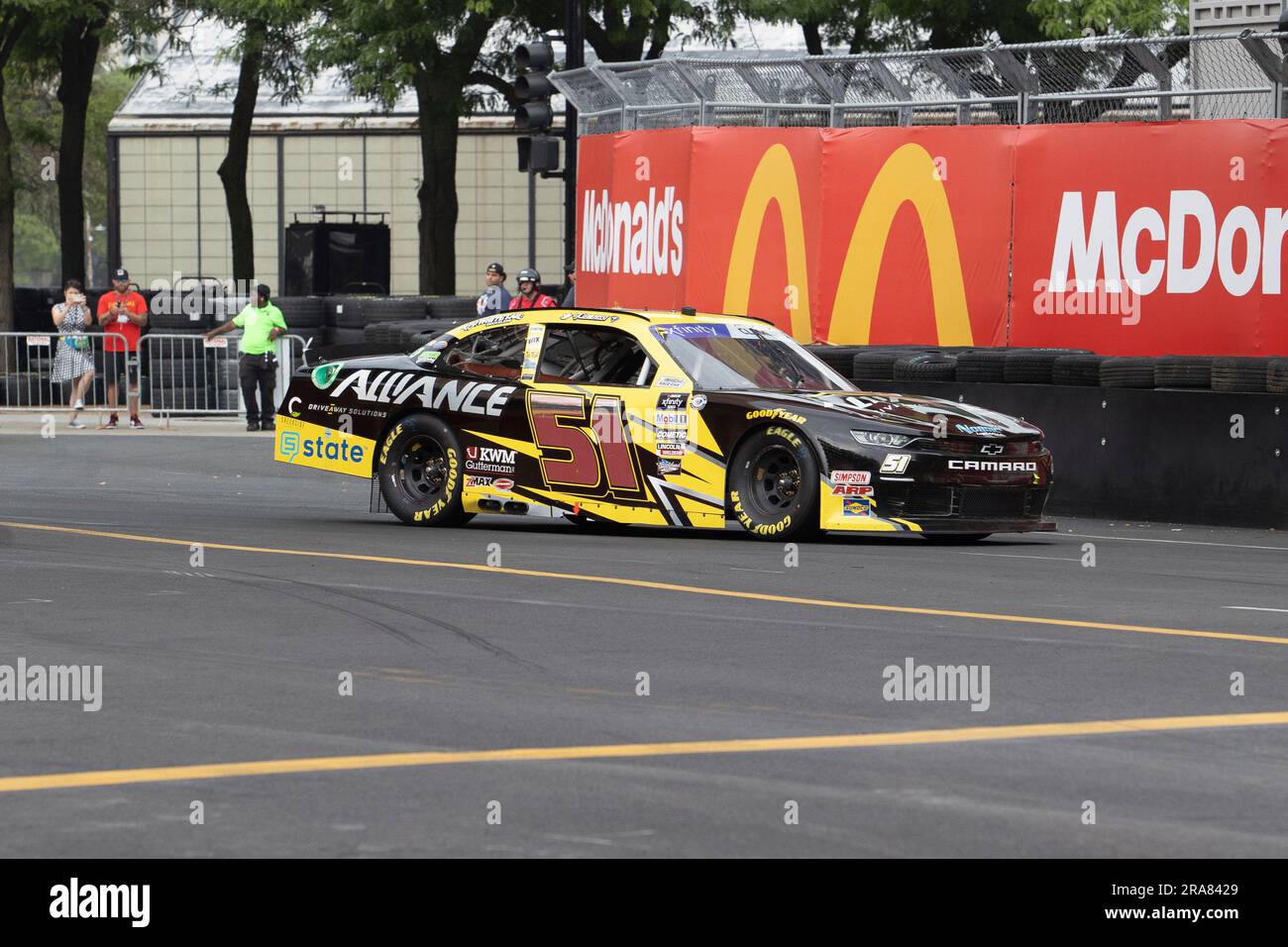 CHICAGO, IL - JULY 01: Jeremy Clements (#51 Jeremy Clements Racing ...