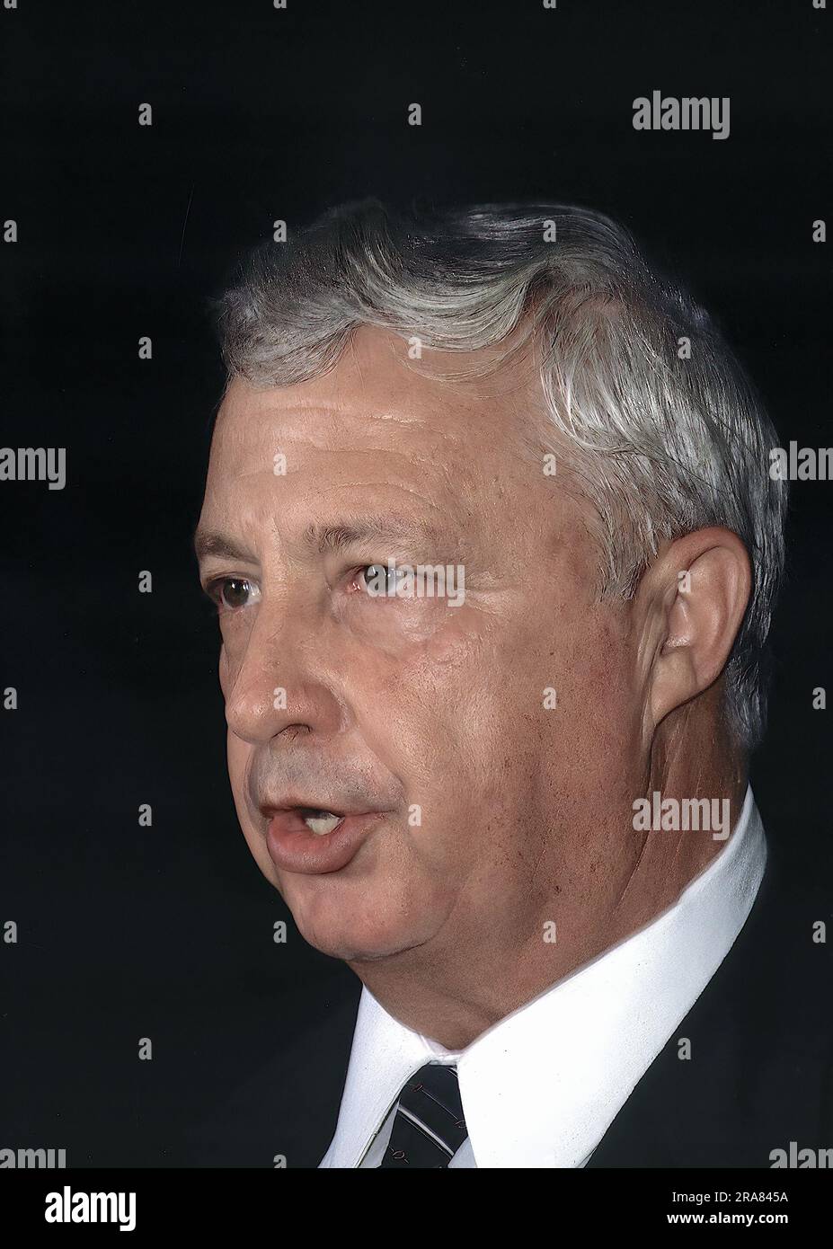 WASHINGTON DC - MAY 13, 1983 Former Israeli Minister of Defense Ariel ...