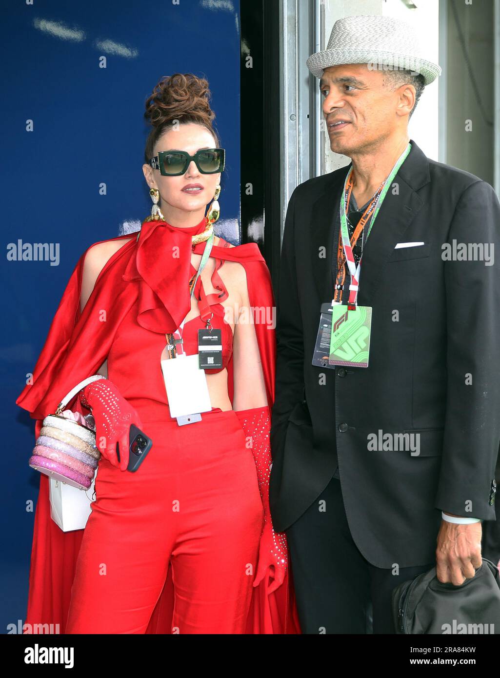 Paddock f1 hi-res stock photography and images - Alamy