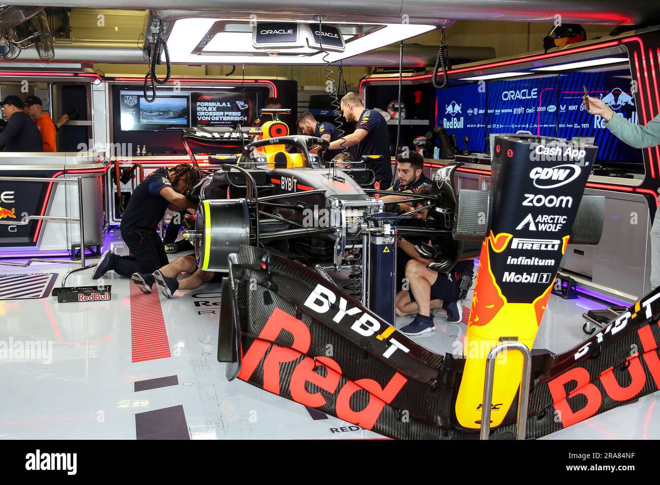 Red bull garage f1 2023 hi-res stock photography and images - Alamy