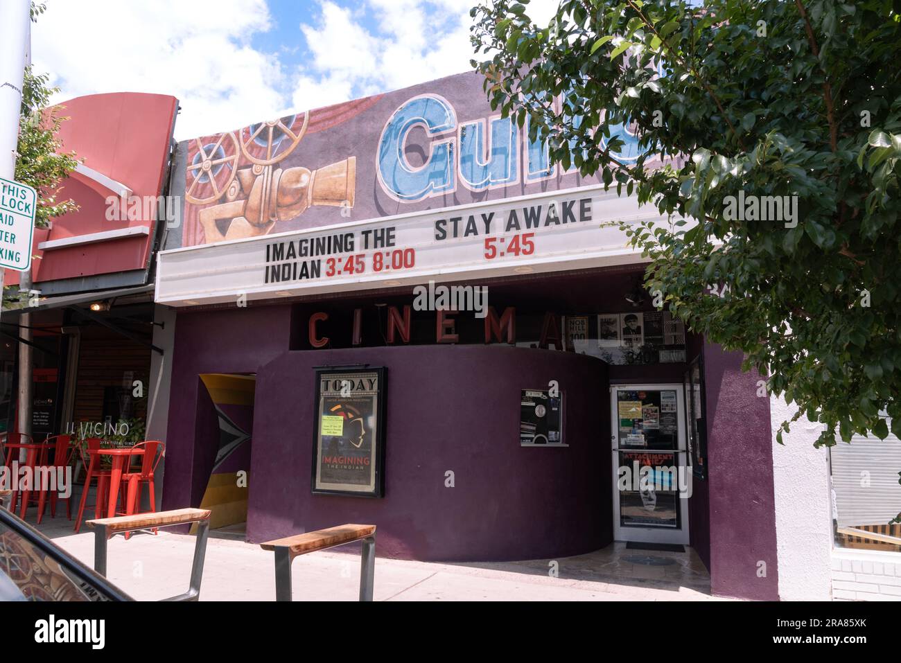 The Guild Cinema, an independent movie theater on Central Avenue, Route ...