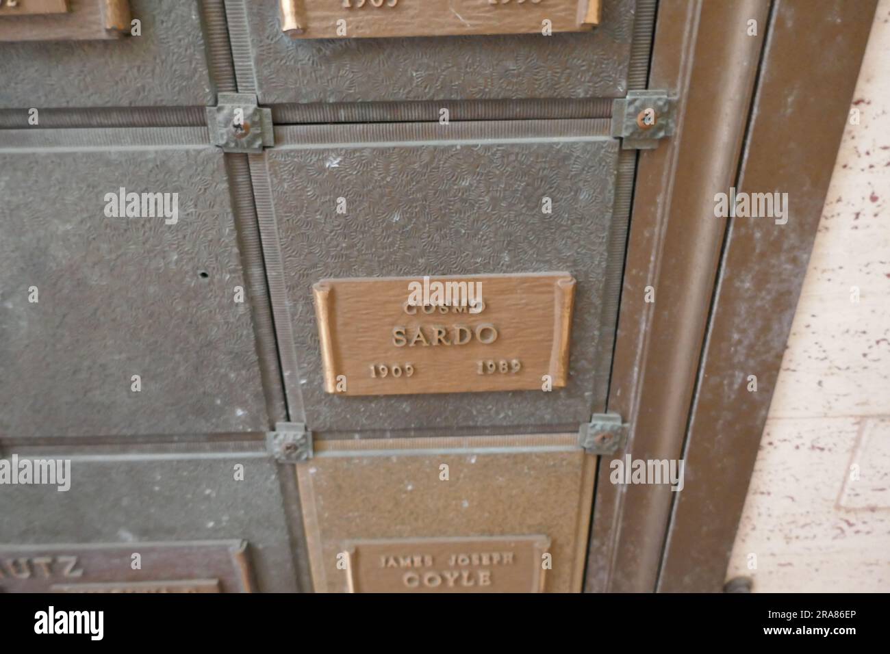 Los Angeles, California, USA 1st July 2023 Actor Cosmo Sardo Grave ...