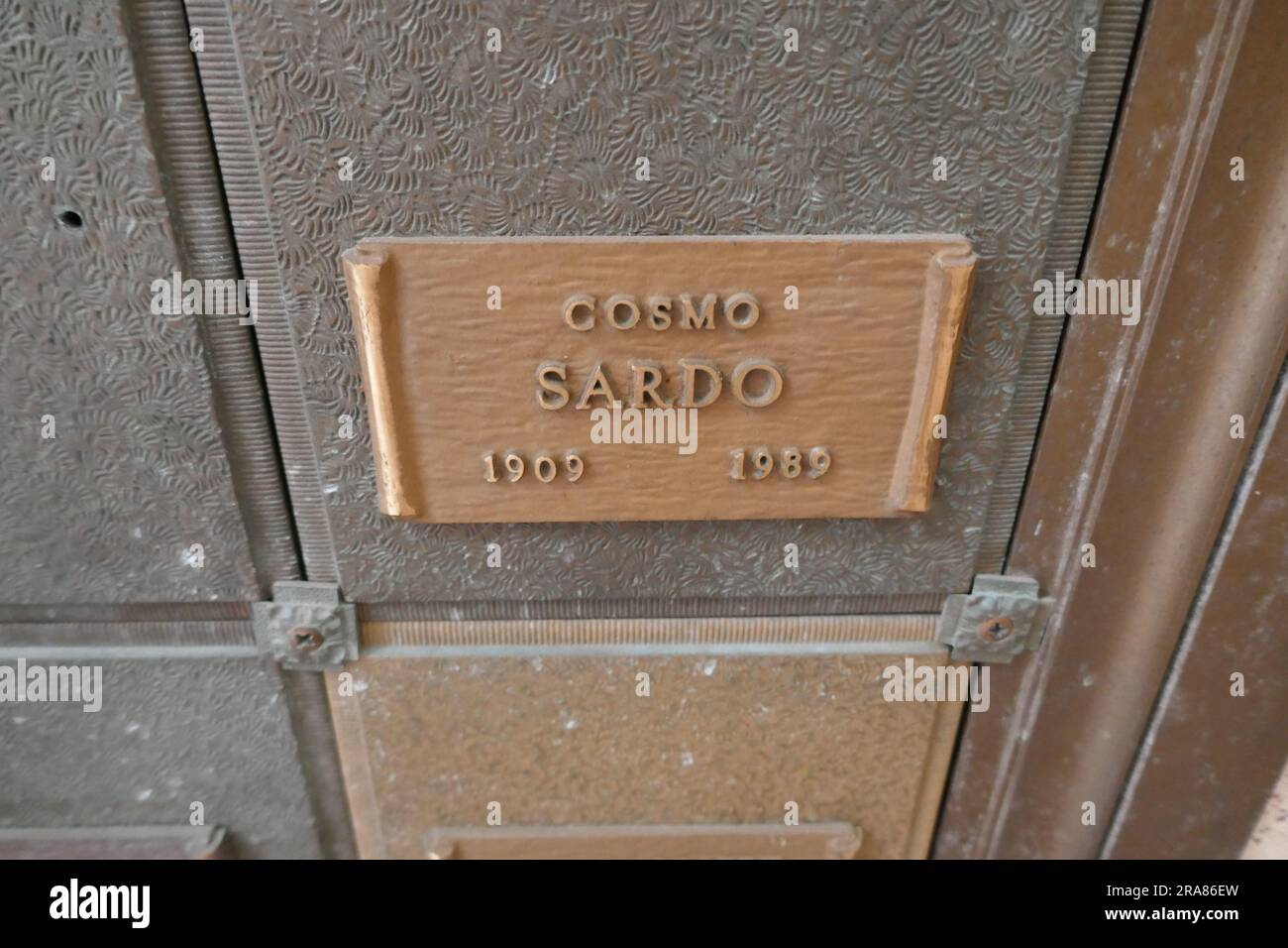 Los Angeles, California, USA 1st July 2023 Actor Cosmo Sardo Grave ...