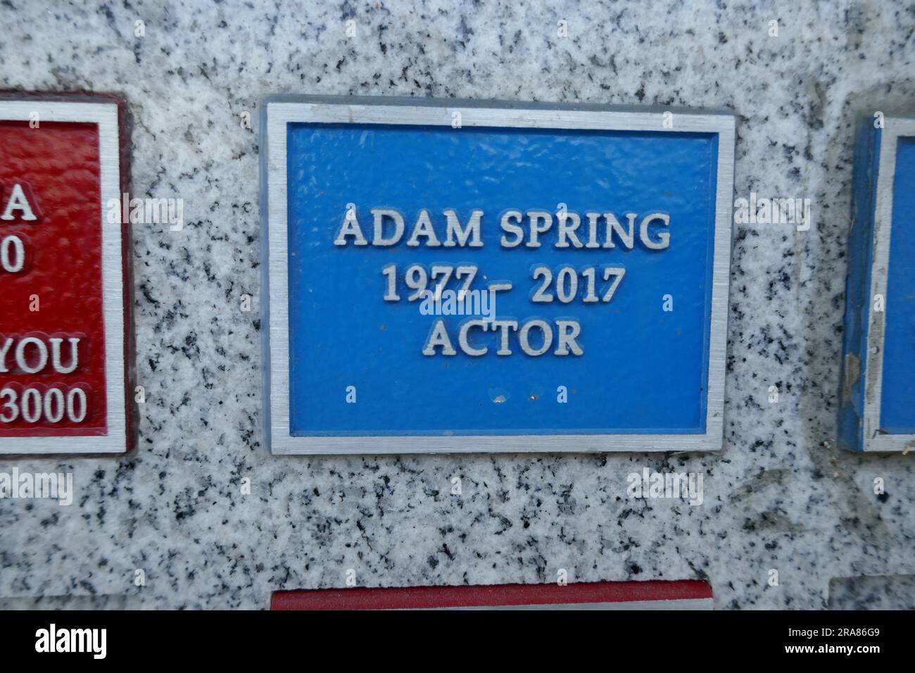 Los Angeles, California, USA 1st July 2023 Actor Adam Spring Grave at ...