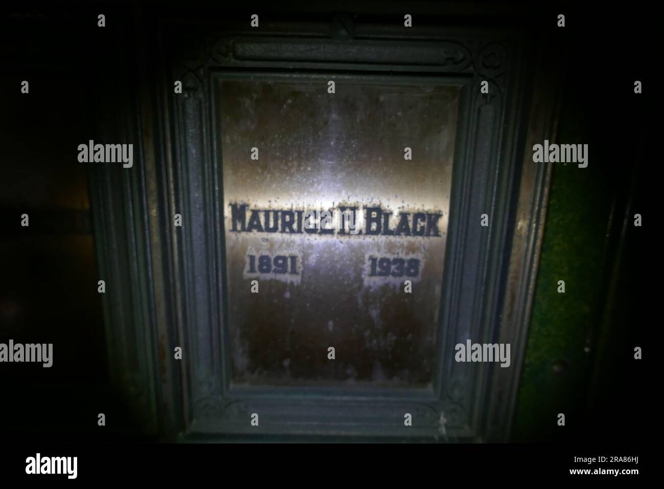 Los Angeles, California, USA 1st July 2023 Actor Maurice Black Grave ...