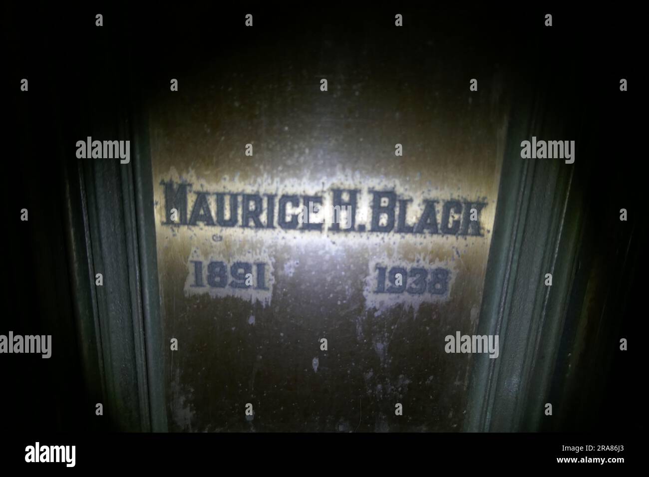 Los Angeles, California, USA 1st July 2023 Actor Maurice Black Grave ...