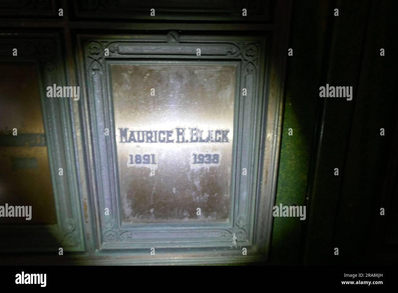 Los Angeles, California, USA 1st July 2023 Actor Maurice Black Grave ...