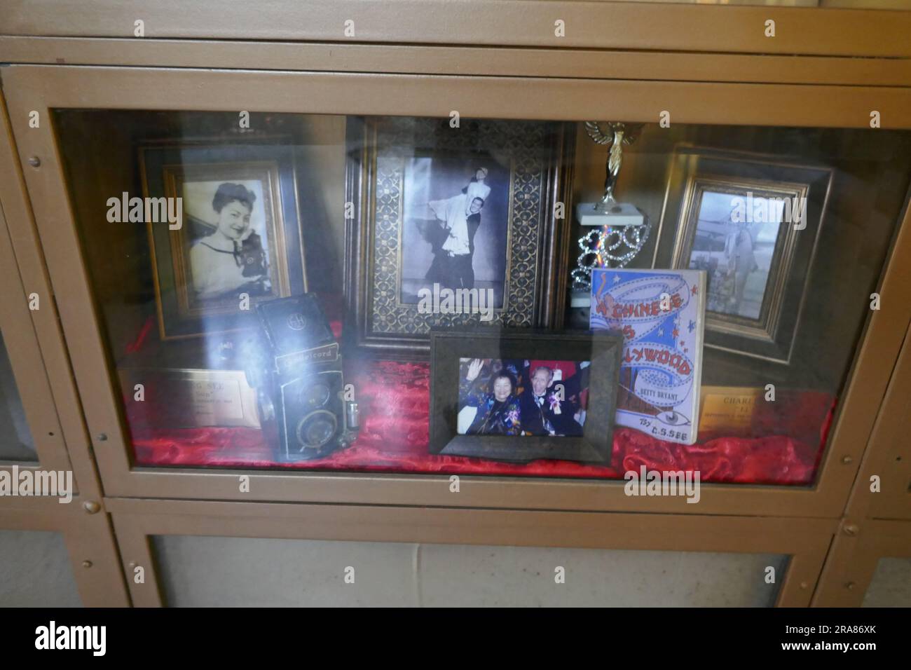 Los Angeles, California, USA 1st July 2023 Grave/Niche in Chapel ...