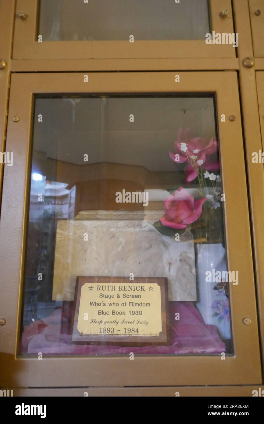 Los Angeles, California, USA 1st July 2023 Actress Ruth Renick Grave ...