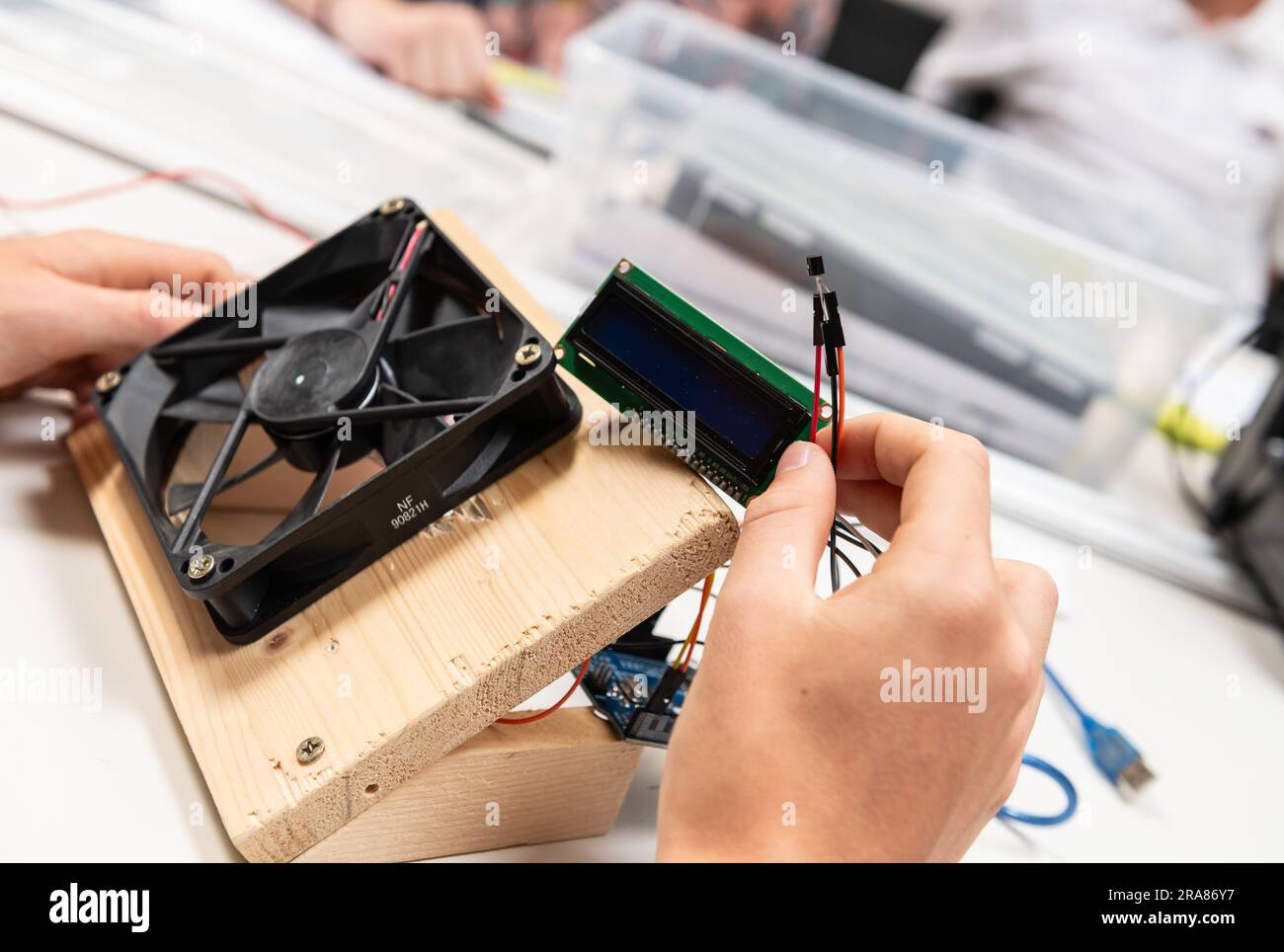 Nagold, Germany. 22nd June, 2023. A student at Otto Hahn High School ...