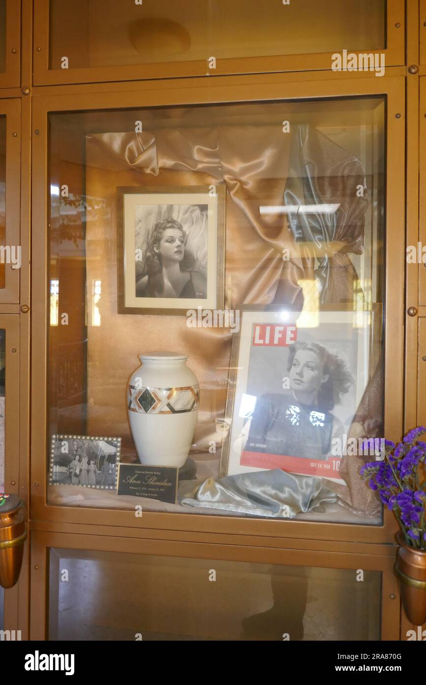 Los Angeles, California, USA 1st July 2023 Actress Ann Sheridan Grave ...
