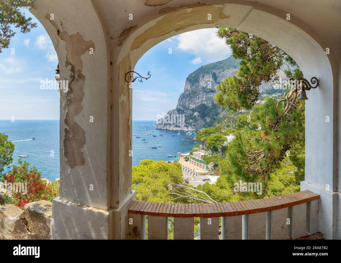 Tyrrhenian sea water anacapri hi-res stock photography and images - Alamy