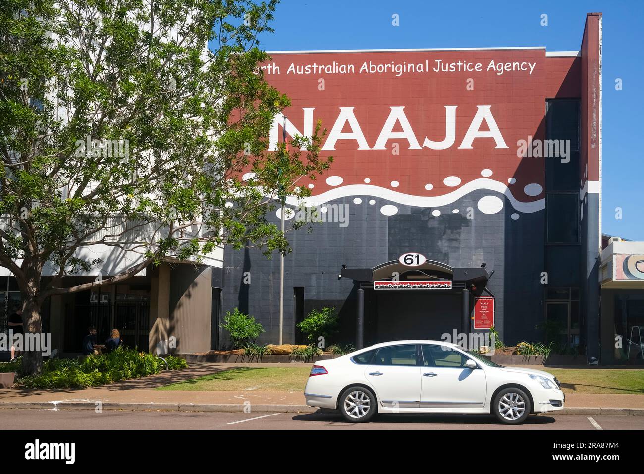 The North Australian Aboriginal Justice Agency or NAAJA in Smith Street ...