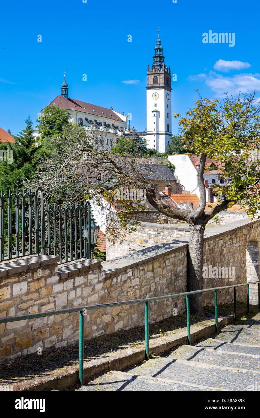 katedrala sv. Stepana, Machovy schody, Litomerice, Ceska republika / st ...