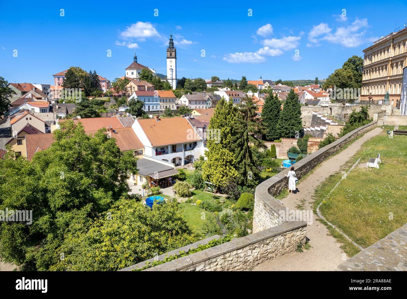 katedrala sv. Stepana, Machovy schody, Litomerice, Ceska republika / st ...