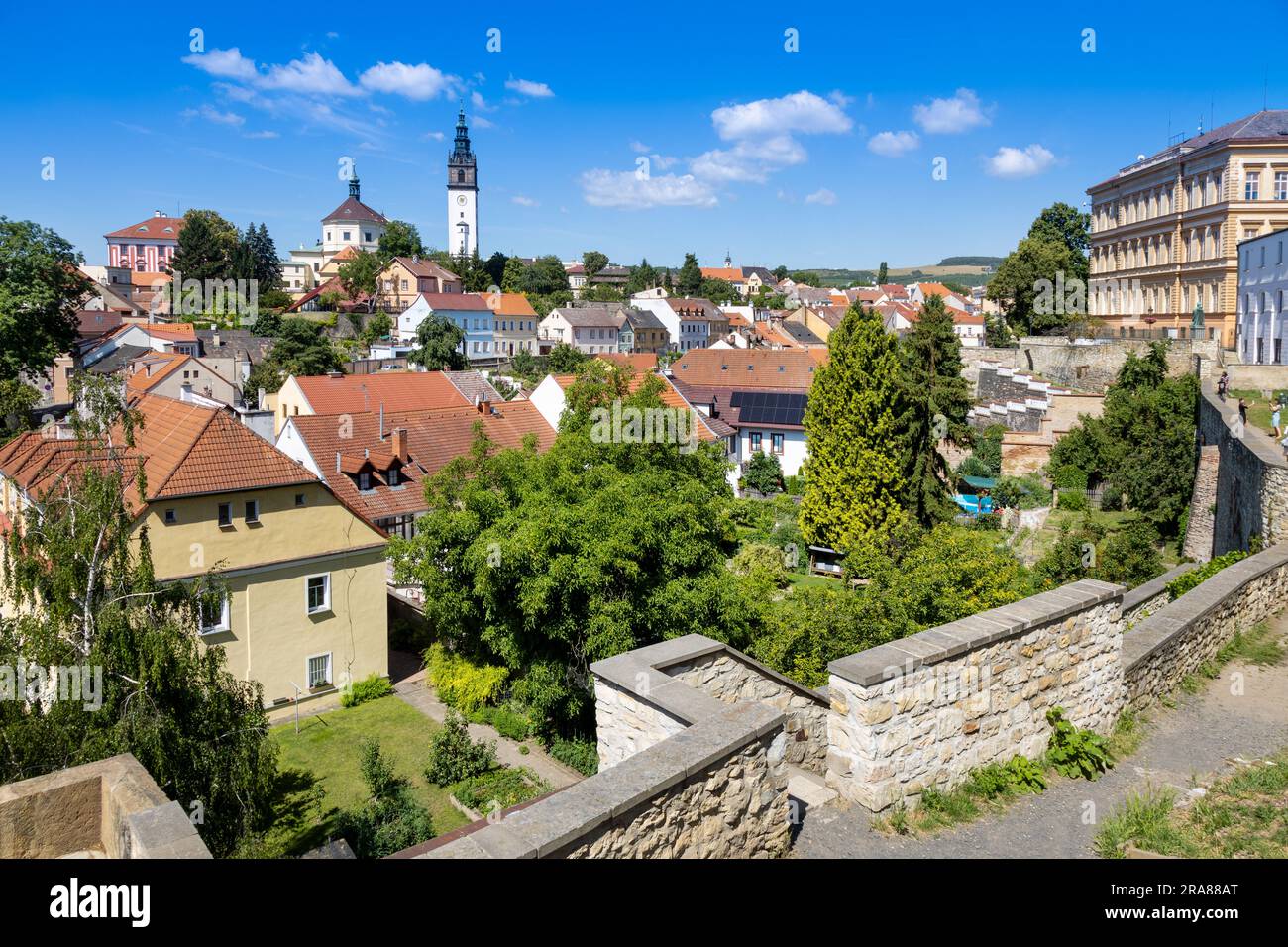 katedrala sv. Stepana, Machovy schody, Litomerice, Ceska republika / st ...
