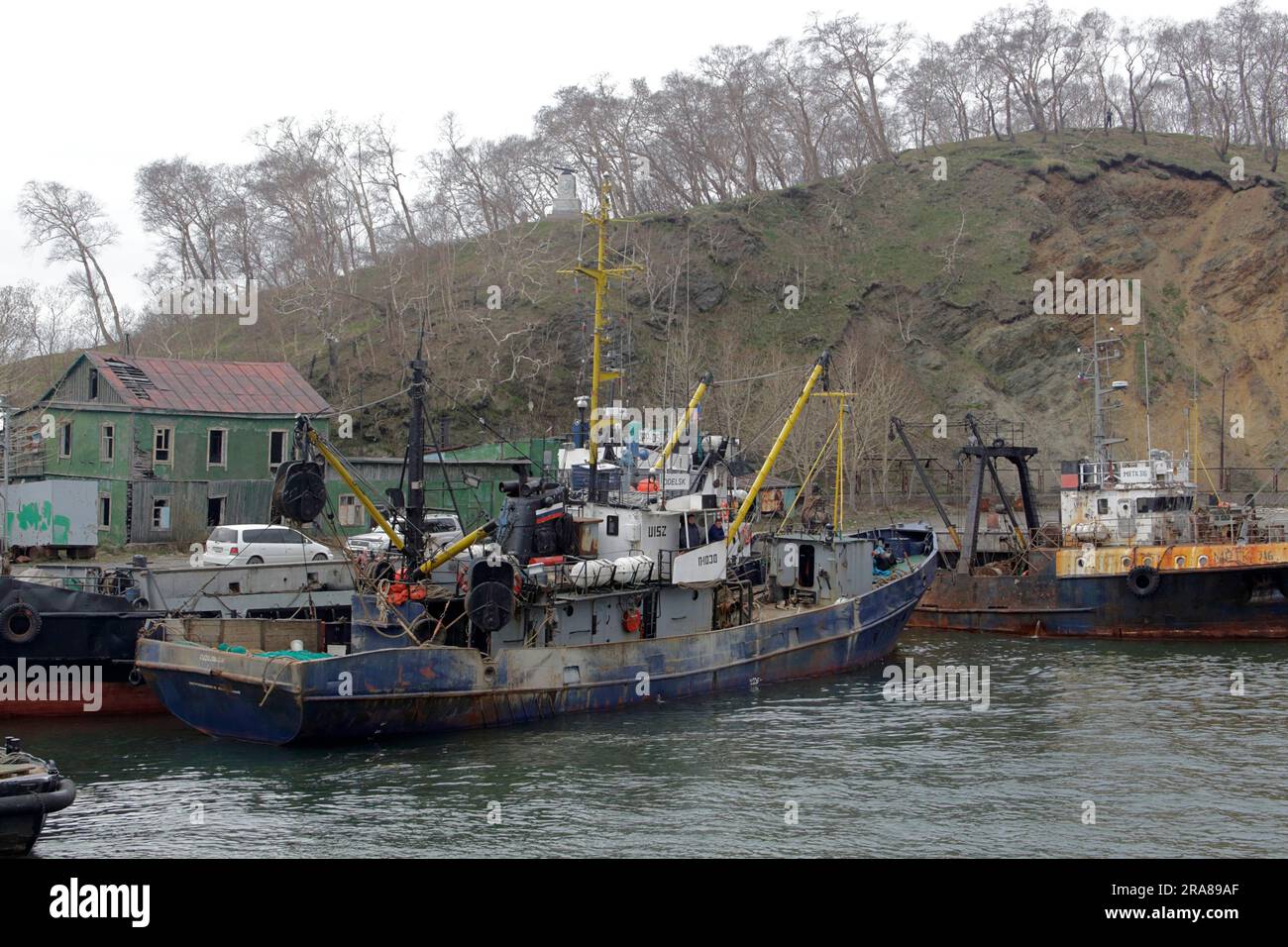 Russian trawlers hi-res stock photography and images - Alamy