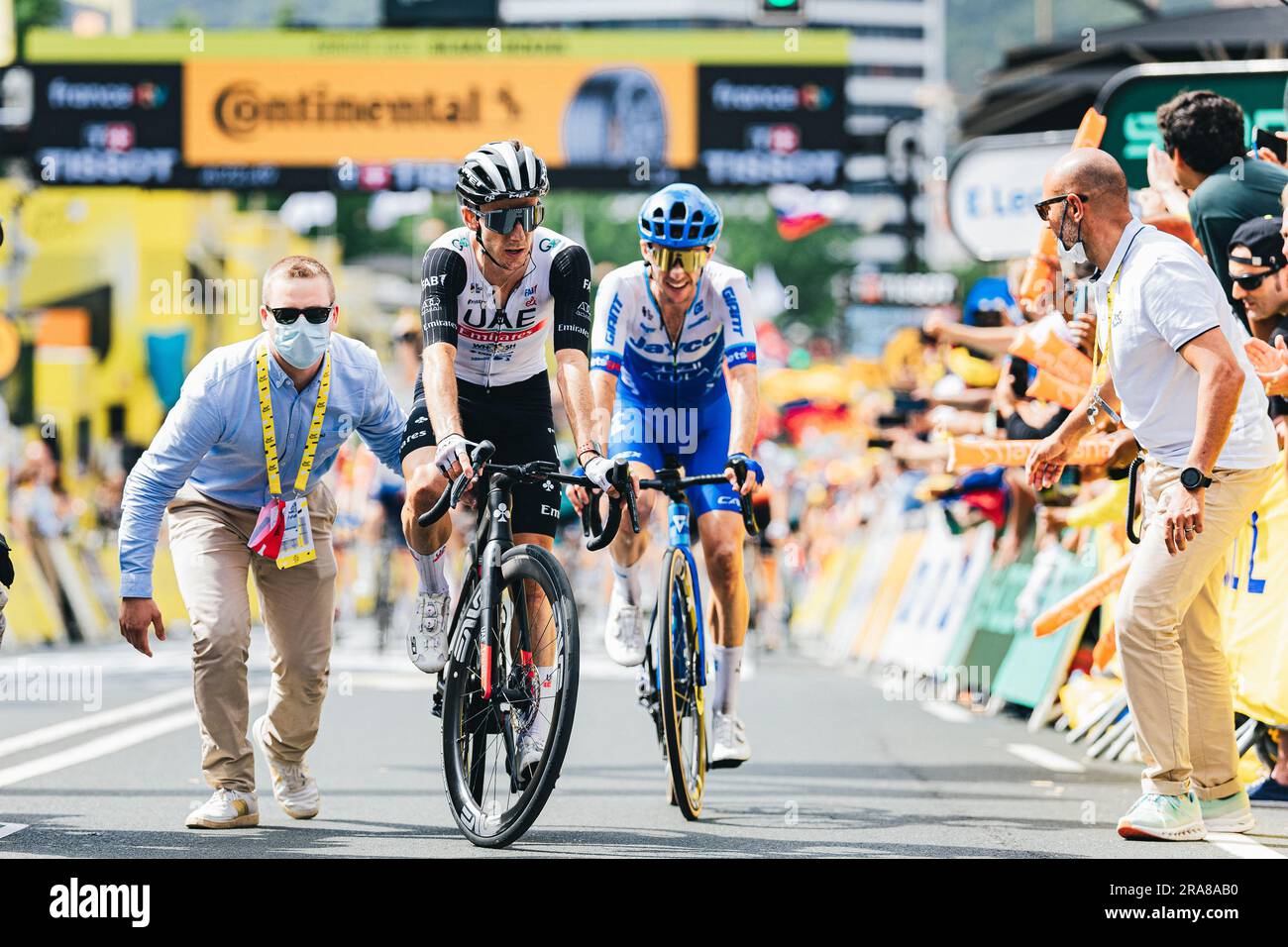Bilbao, Spain. 01st July, 2023. Picture by Alex Whitehead/SWpix.com ...