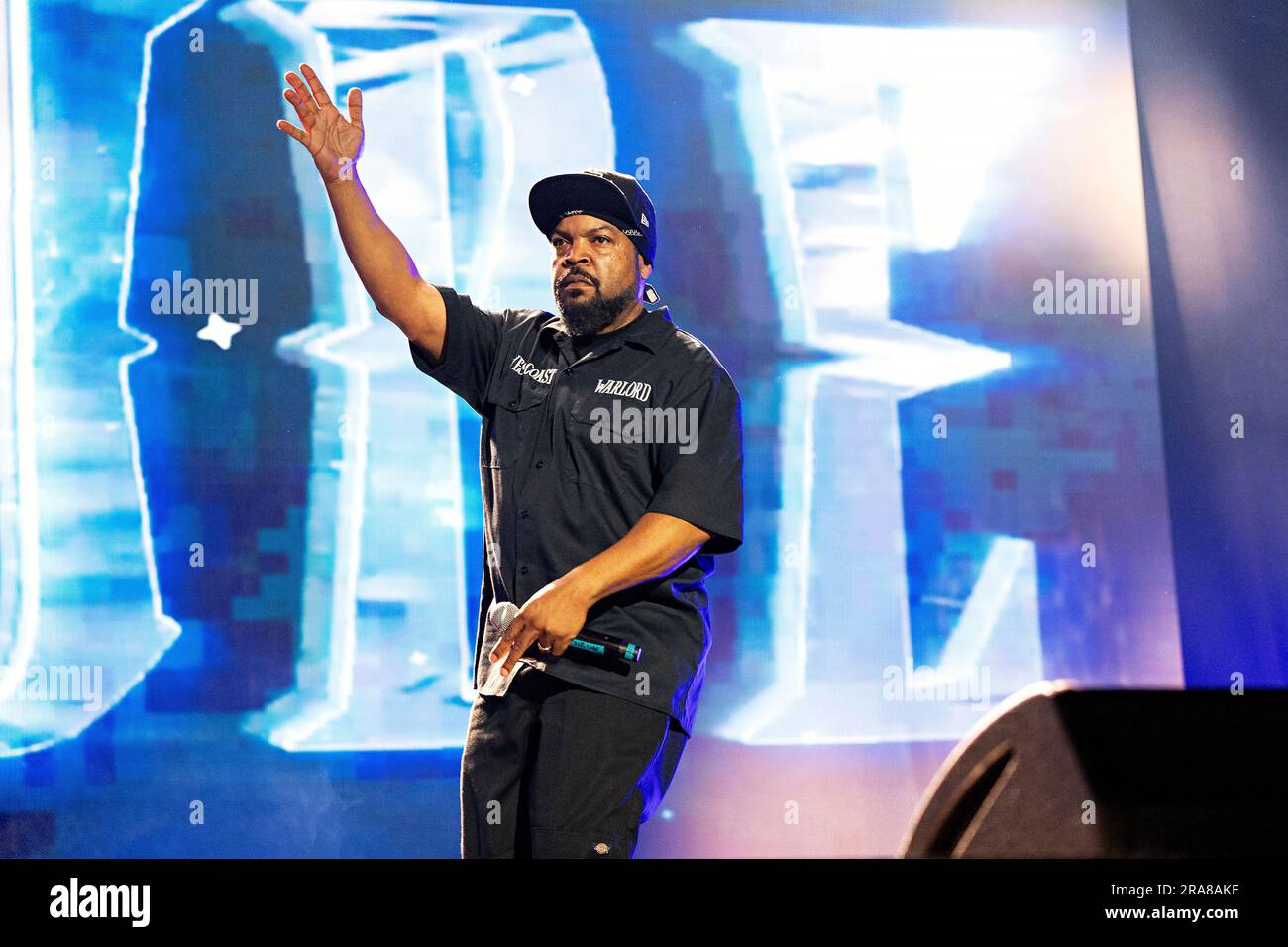 Ice Cube performs at the Essence Festival on Saturday, July 1, 2023, at ...