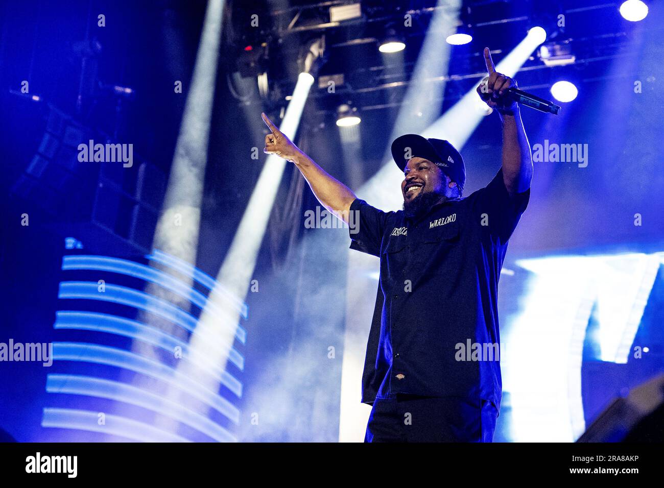 Ice Cube performs at the Essence Festival on Saturday, July 1, 2023, at ...
